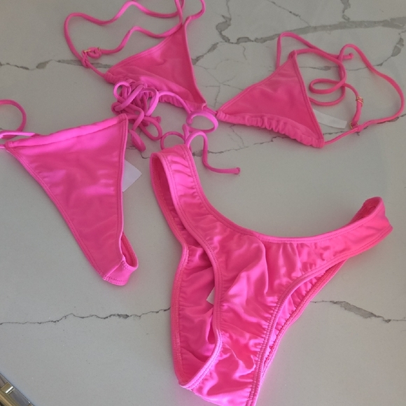 Minimale Animale | Swim | Minimale Animale Pink Bikini Set | Poshmark